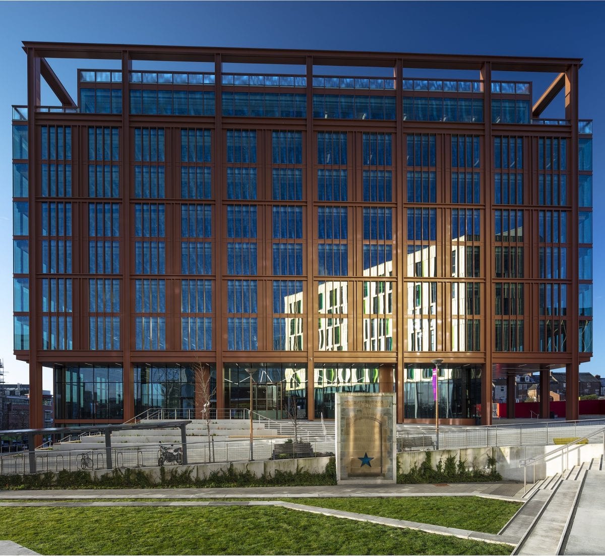 New building lights up Newcastle Helix - The Biosphere